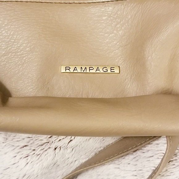 Rampage | Bags | Rampage Tan Faux Leather Backpack | Poshmark